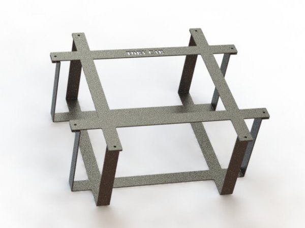 Fuel Cell Cage - 12 Gallon - Fuel/Oil/Plumbing - TOBY Race Products