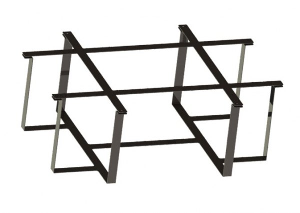 Fuel Cell Cage - 15 Gallon - Fuel/Oil/Plumbing - TOBY Race Products