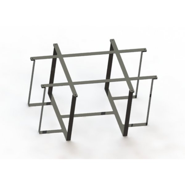 Fuel Cell Cage - 12 Gallon - Plumbing/Fuel - TOBY Race Products