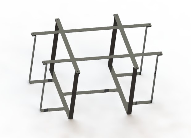 Fuel Cell Cage - 22 Gallon - Plumbing/Fuel - TOBY Race Products